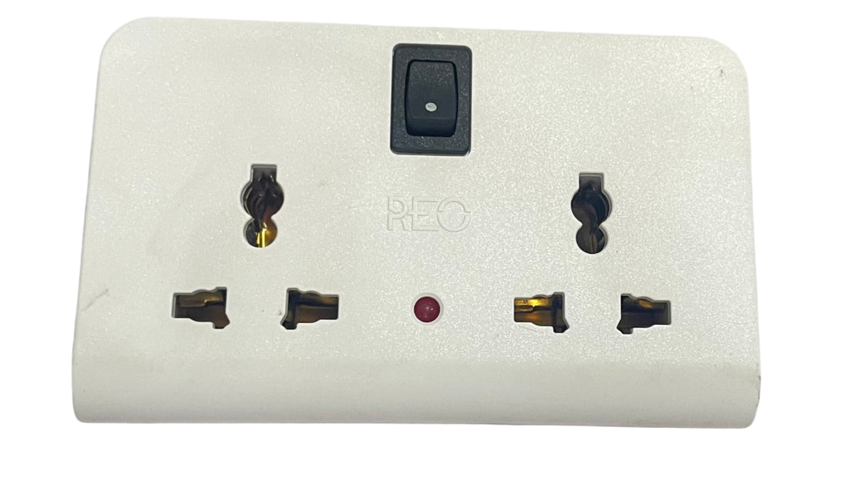 Buy Havells Reo 6A 4-Way Universal Multi plug Adaptor - AHEMPXW063 ...