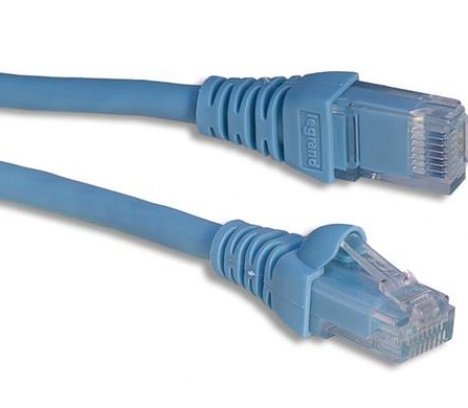 Legrand RJ45 Cat-6 Ethernet Patch UTP/LAN Cable (2 Meter ...