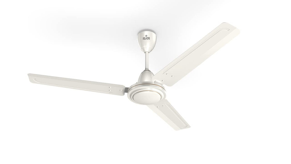 Polycab Zoomer HS 900mm Ceiling fan (White) – TheElectricOnline