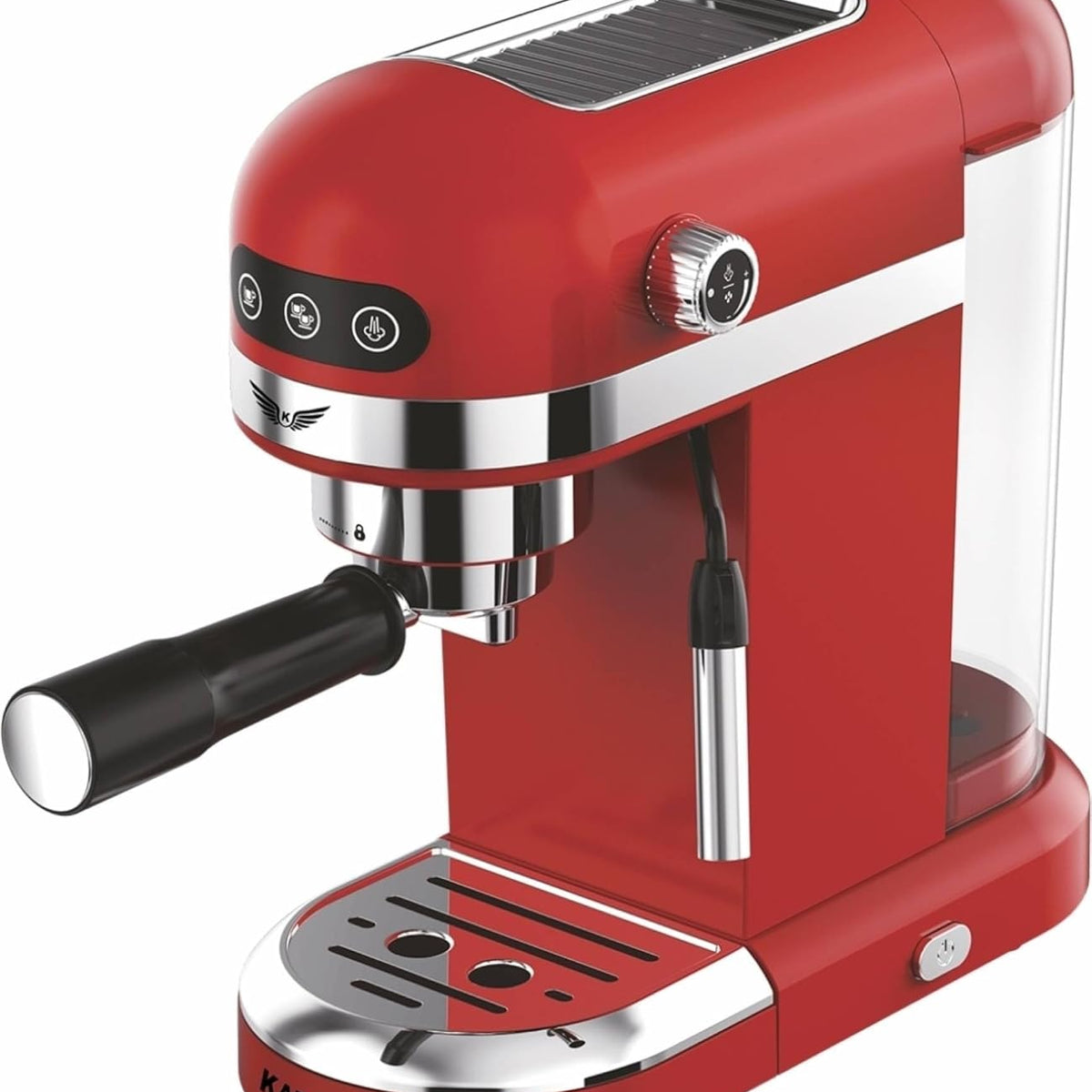 Kaff Fontana 1350 Watts Espresso Coffee Maker (Red) – TheElectricOnline