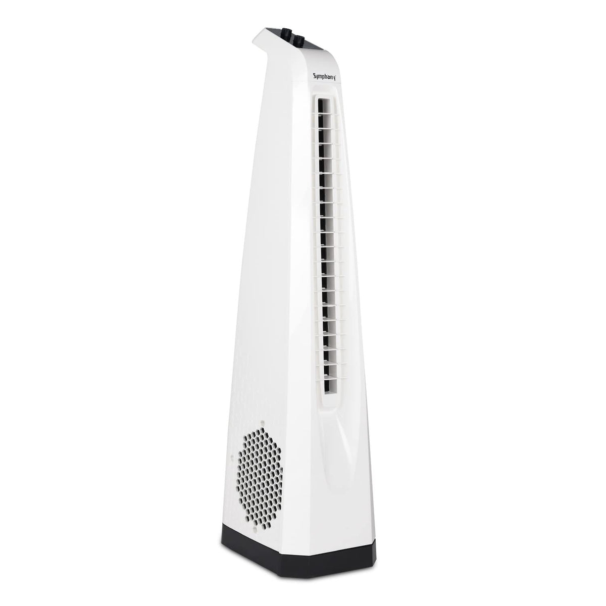 Symphony Surround High Speed Bladeless Technology Tower Fan (White ...