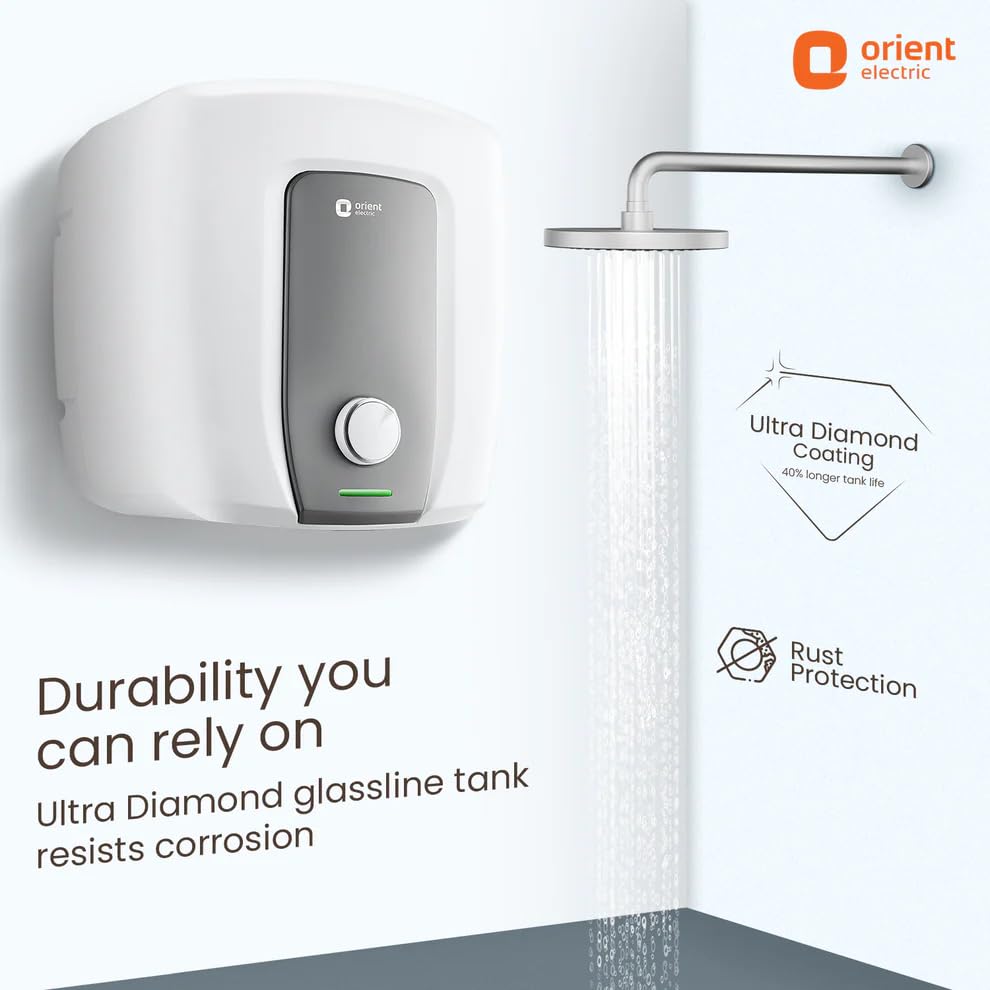 Orient Electric Aquator Neo 25L 5 Star Storage Water Heater (White ...